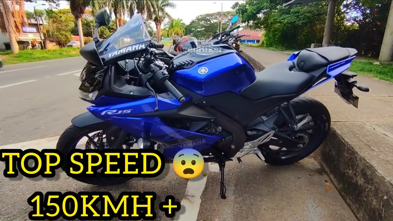 Yamaha R15 v3 Top Speed 🔥 La mas rápida ☠️ - YouTube
