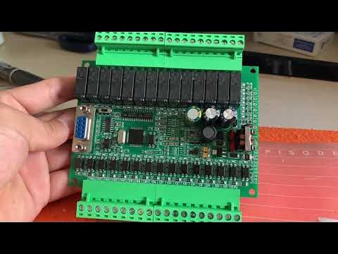 plc programmable logic controller single board plc FX2N 30MR - YouTube