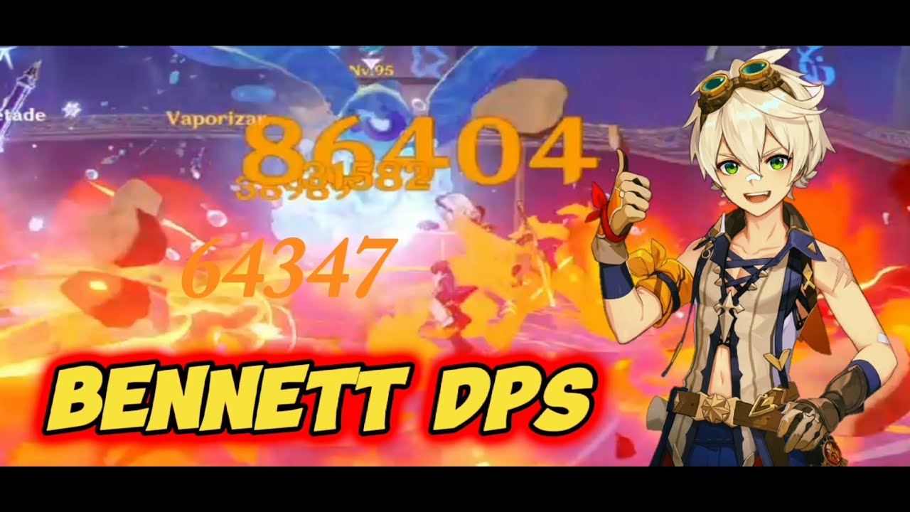 GENSHIN IMPACT • BENNETT DPS VC IRÁ SE SURPREENDER COM O DANO - YouTube