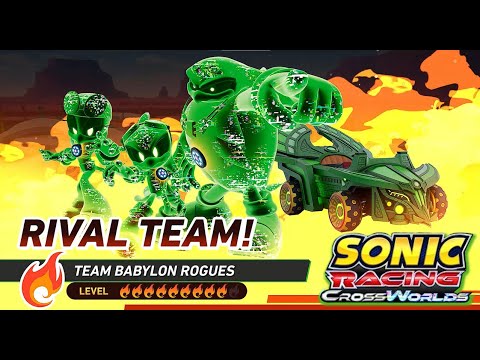 Sonic Racing Crossworlds | Rivals | Team Babylon Rogues - YouTube