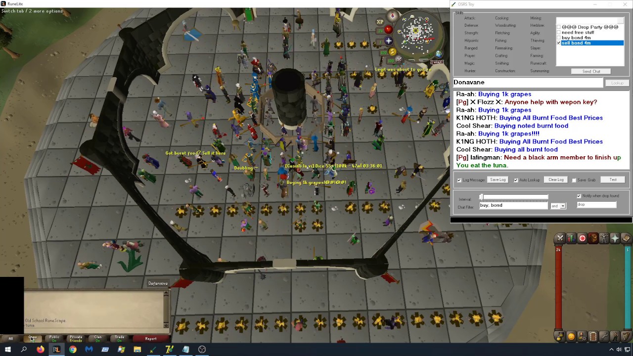 OSRS Chat Box reader and more - YouTube