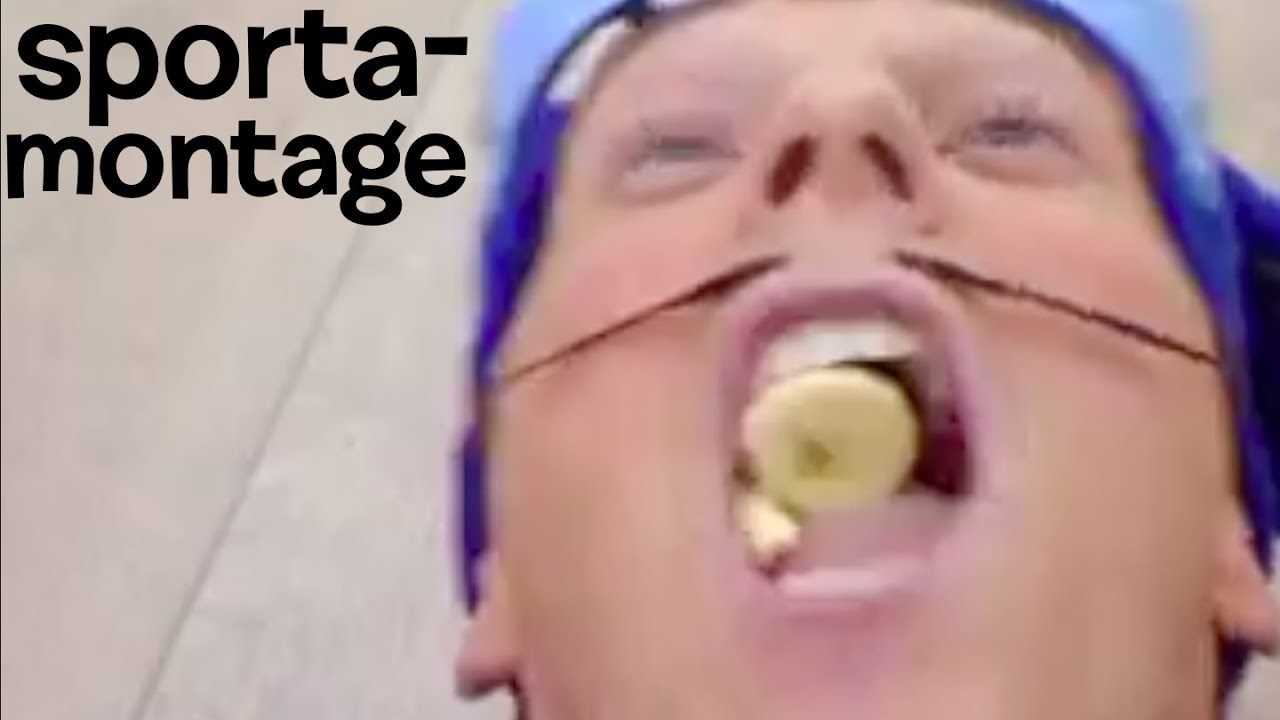 One second from every minute of "Sportacus on the Move" - YouTube