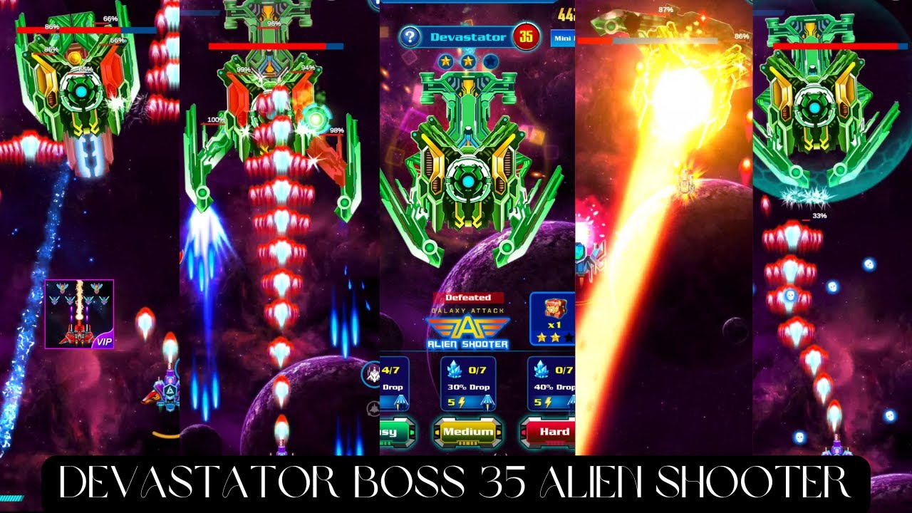 Devastator Boss 35 Alien Shooter | Galaxy Attack Premium | Zambario ...