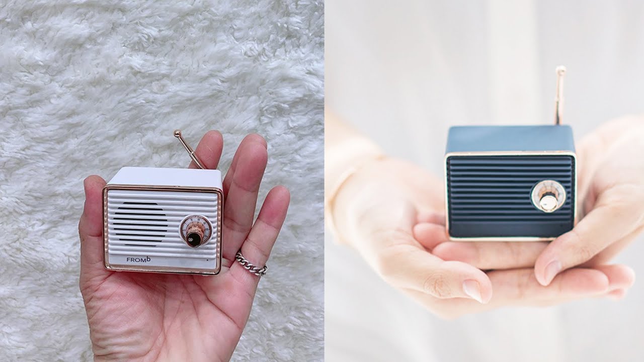 ReView Loa Mini Bluetooth Cực Đẹp Dùng Decor Góc Làm Việc | VNT Review ...