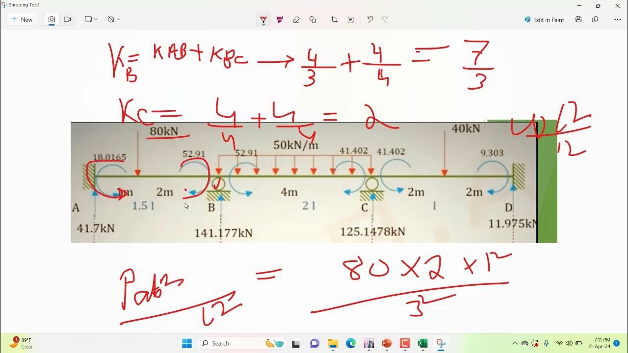 Lesson 7 Beam analysis part 5 - YouTube