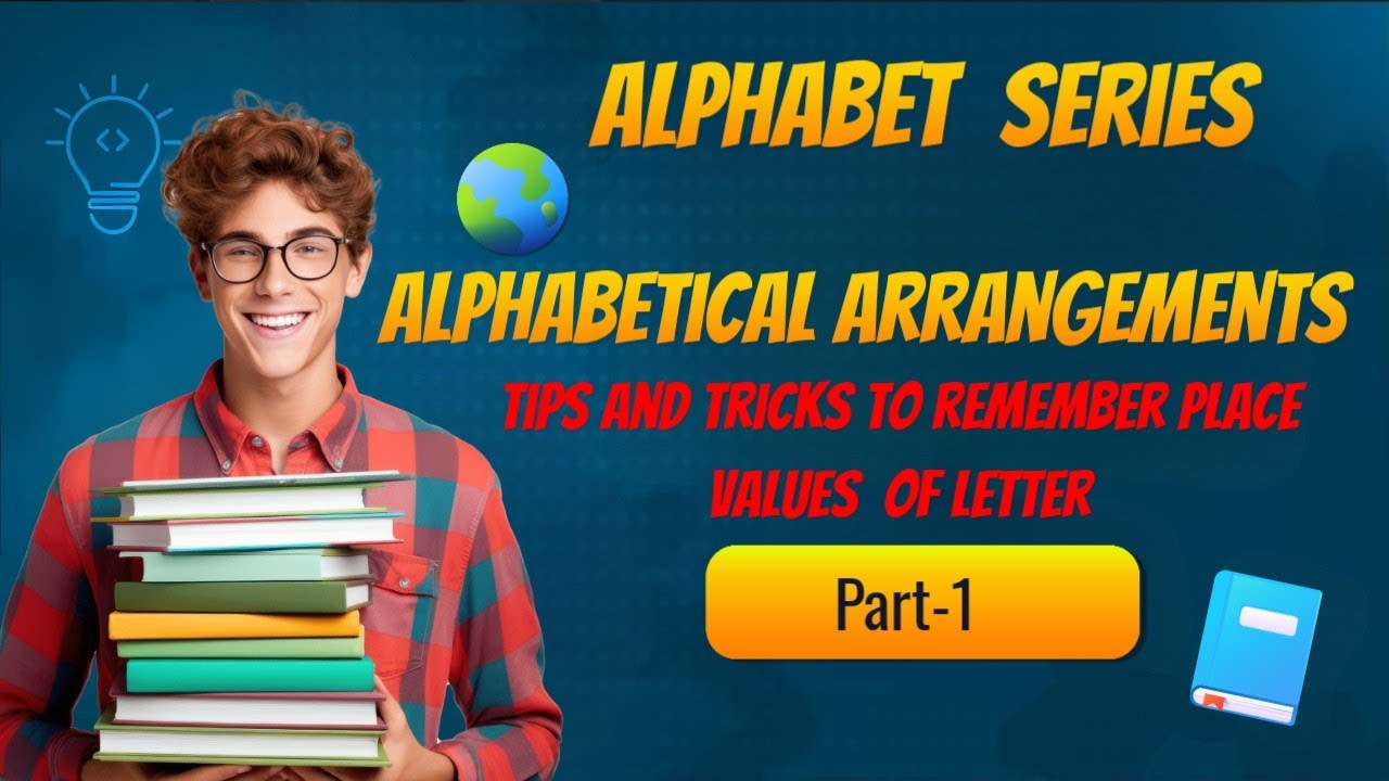 Alphabet Series Reasoning | Tricks to learn letter's Place Values ...