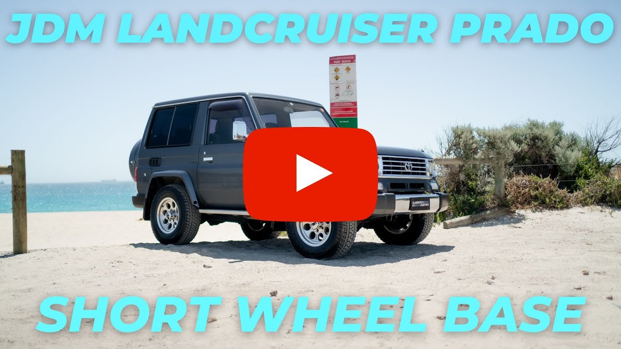 JDM Toyota LandCruiser Prado Turbo Diesel Short Wheel Base 1KZ 5 Speed ...