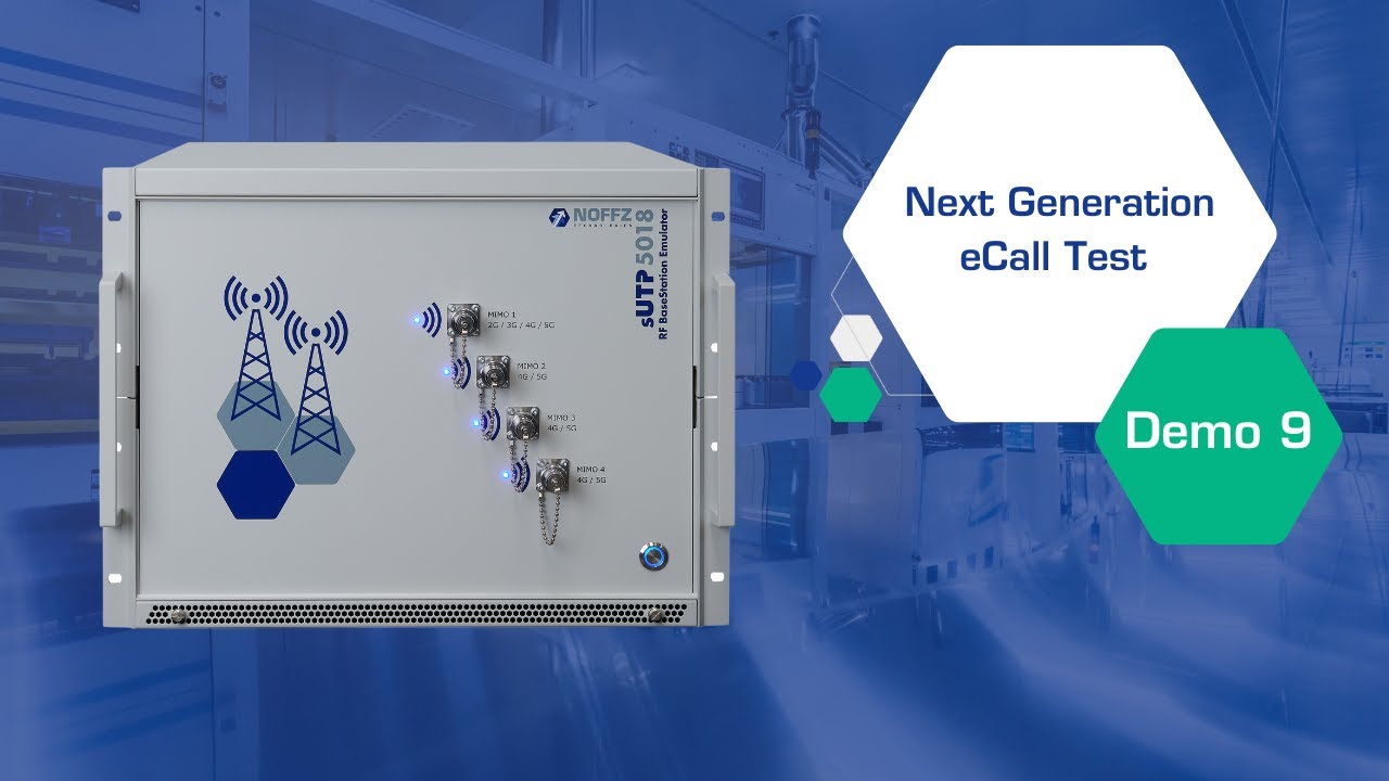 Next Generation eCall Test with NOFFZ BSE - YouTube