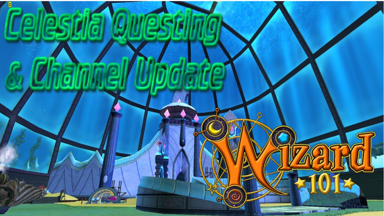 Celestia Questing | Wizard101 Update - YouTube