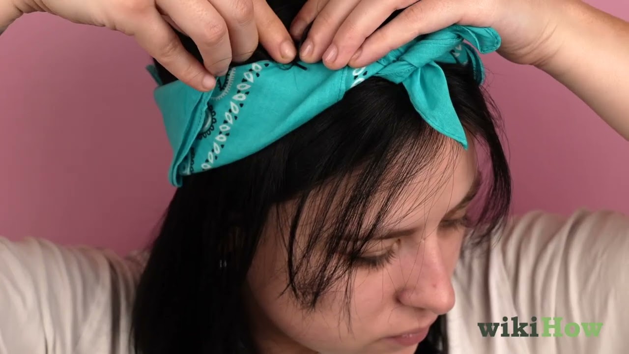 How To Fold A Bandana Headband