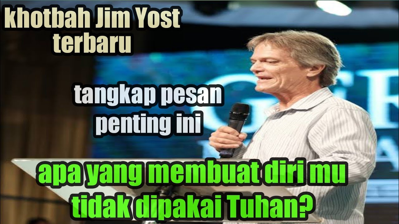 pesan penting dari ev Jim Yost - YouTube