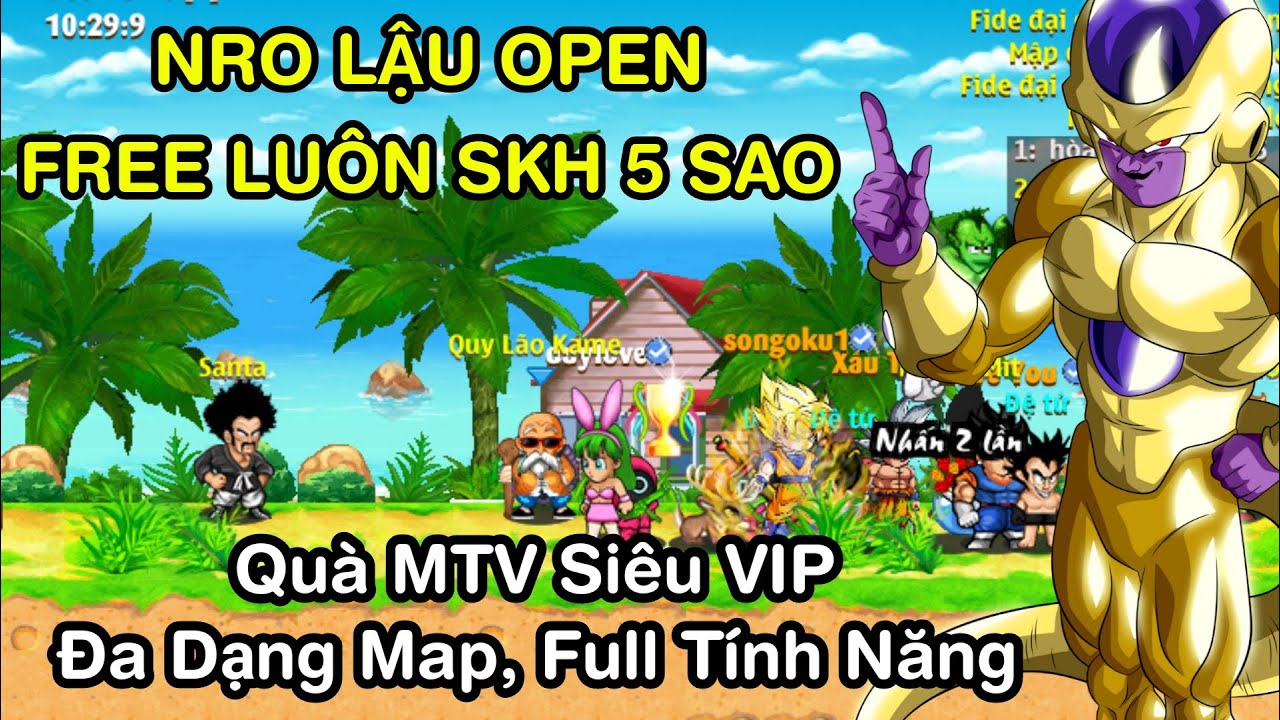 NRO LẬU Open | Free set skh 5 sao cho người mới, Quà MTV siêu vip ...