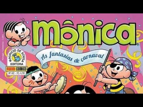 Turma da Mônica Em Quadrinhos - As Fantasias de Carnaval - YouTube