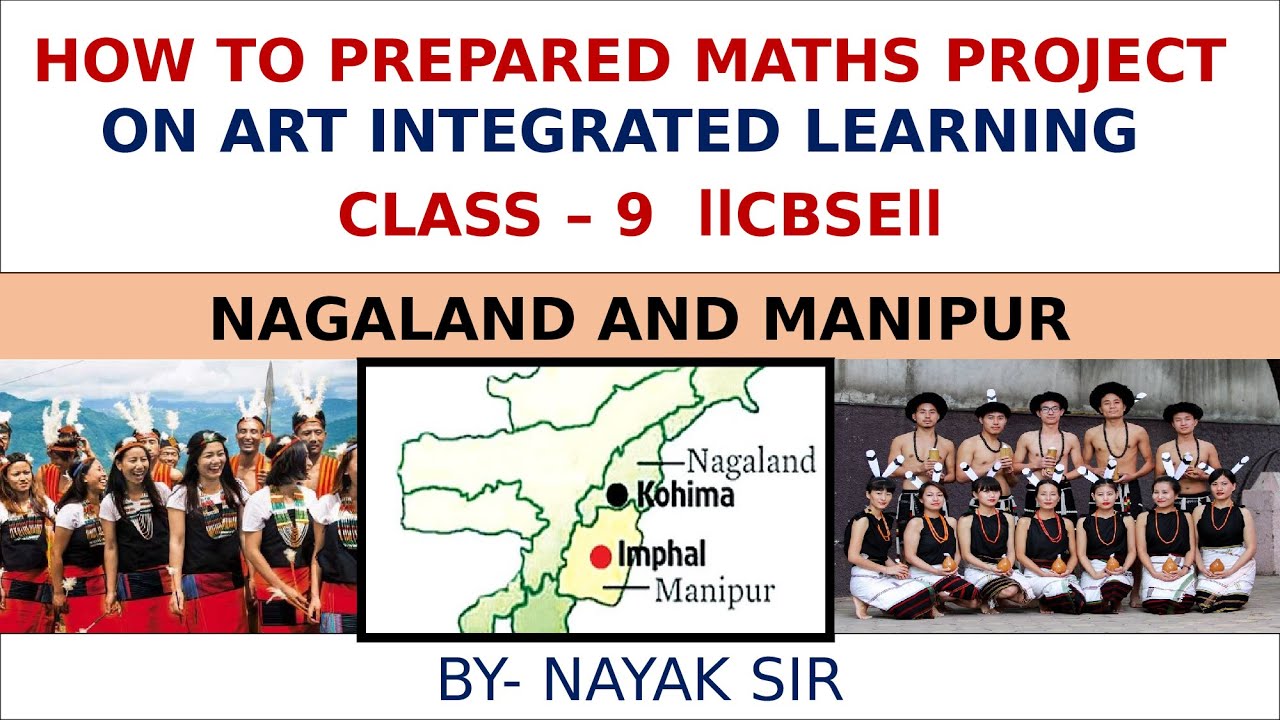 How to prepared Mathematics project on Art Integrated Learning II Class ...