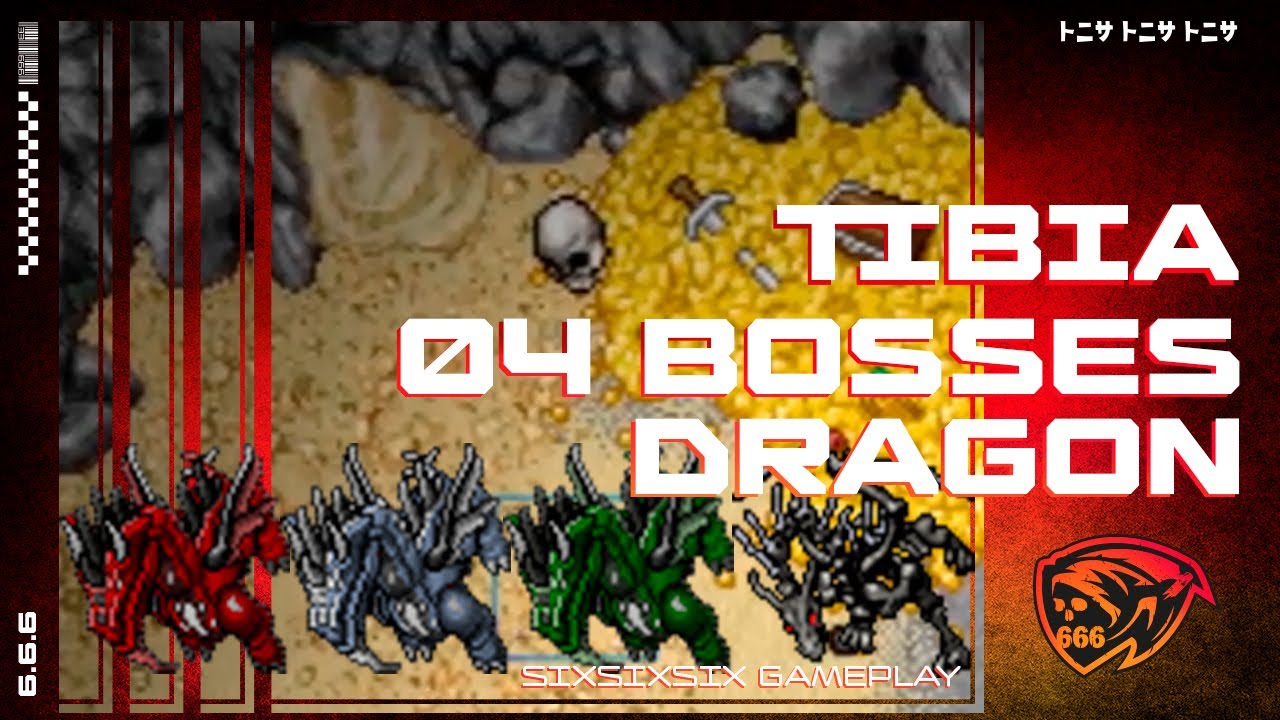 Tibia - The First Dragon Quest - 04 Mini Bosses Diários - YouTube