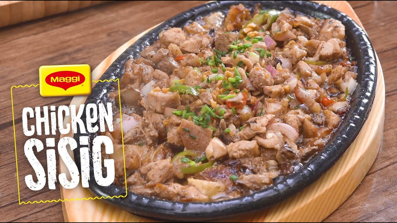 How to Cook Magical Chicken Sisig with MAGGI - YouTube