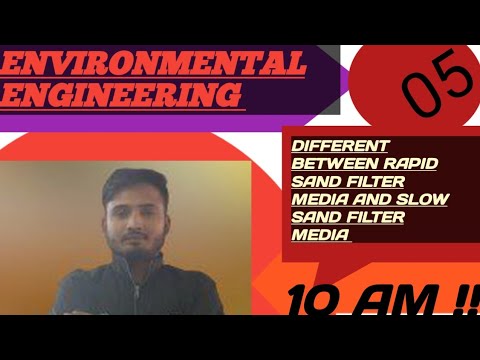 DIFFERENT BETWEEN RAPID SAND FILTER MEDIA TO SLOW SAND FILTER MEDIA ...