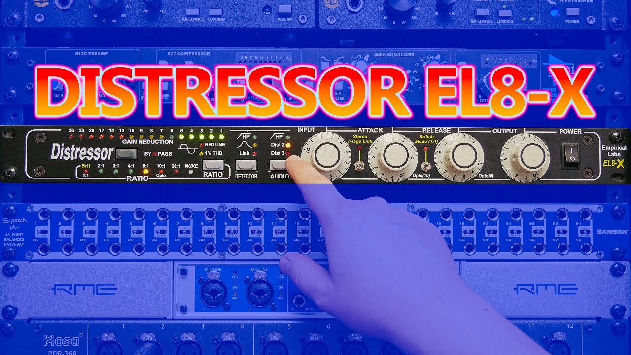 DÉMO: DISTRESSOR EL8-X, DE EMPIRICAL LABS - YouTube