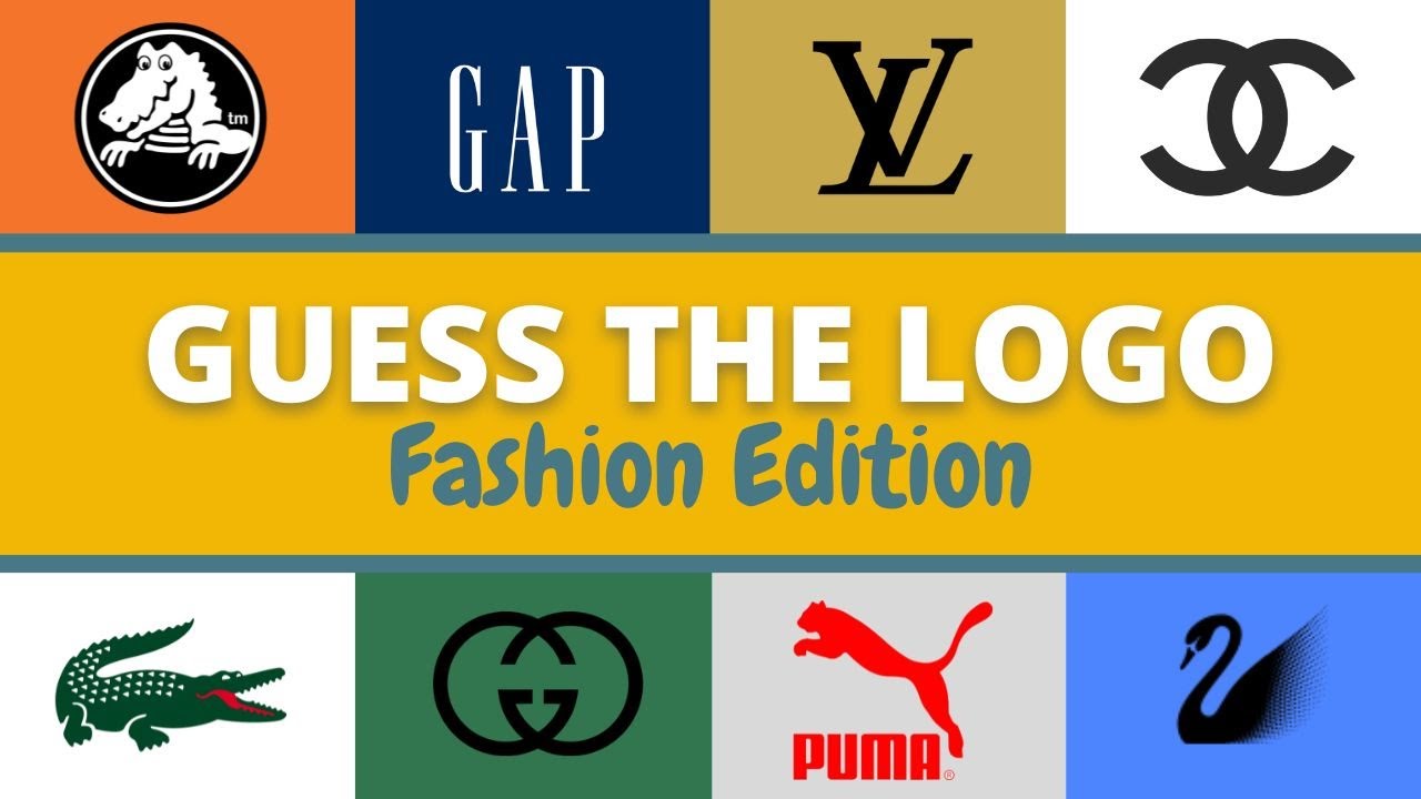 Guess the Fashion Logo Quiz Challenge - YouTube