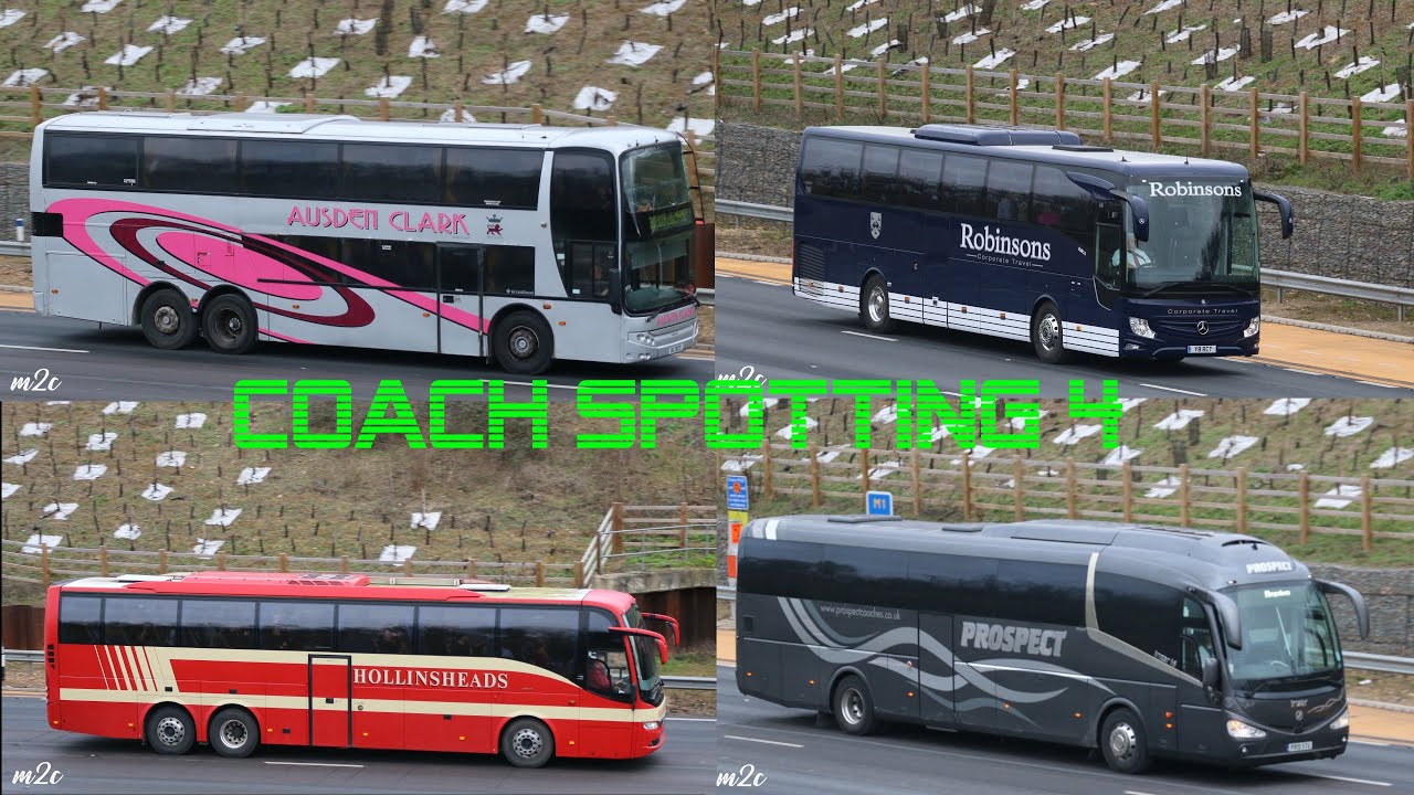 An Hour COACH SPOTTING on the M1-Episode 4 - YouTube