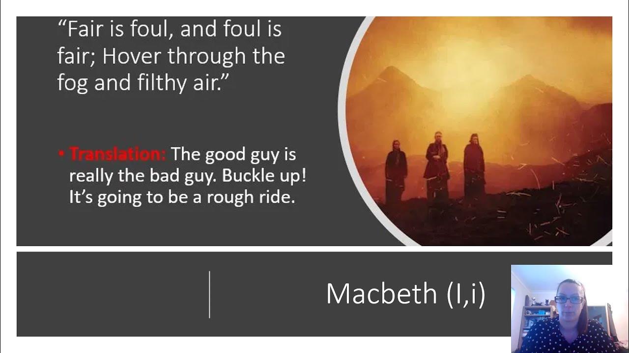 Macbeth Act One, Scene one - YouTube