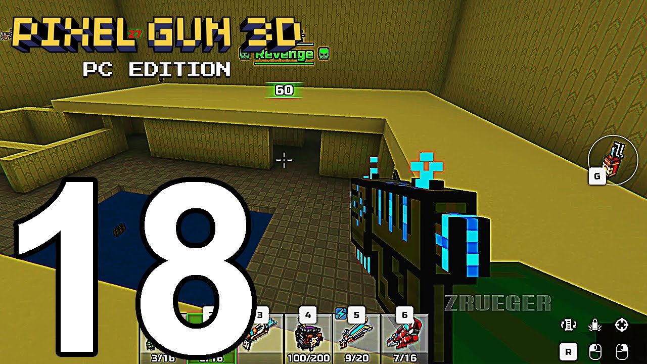 Pixel Gun 3D PC Edition Part 18 Gameplay Walkthrough PC Steam - YouTube
