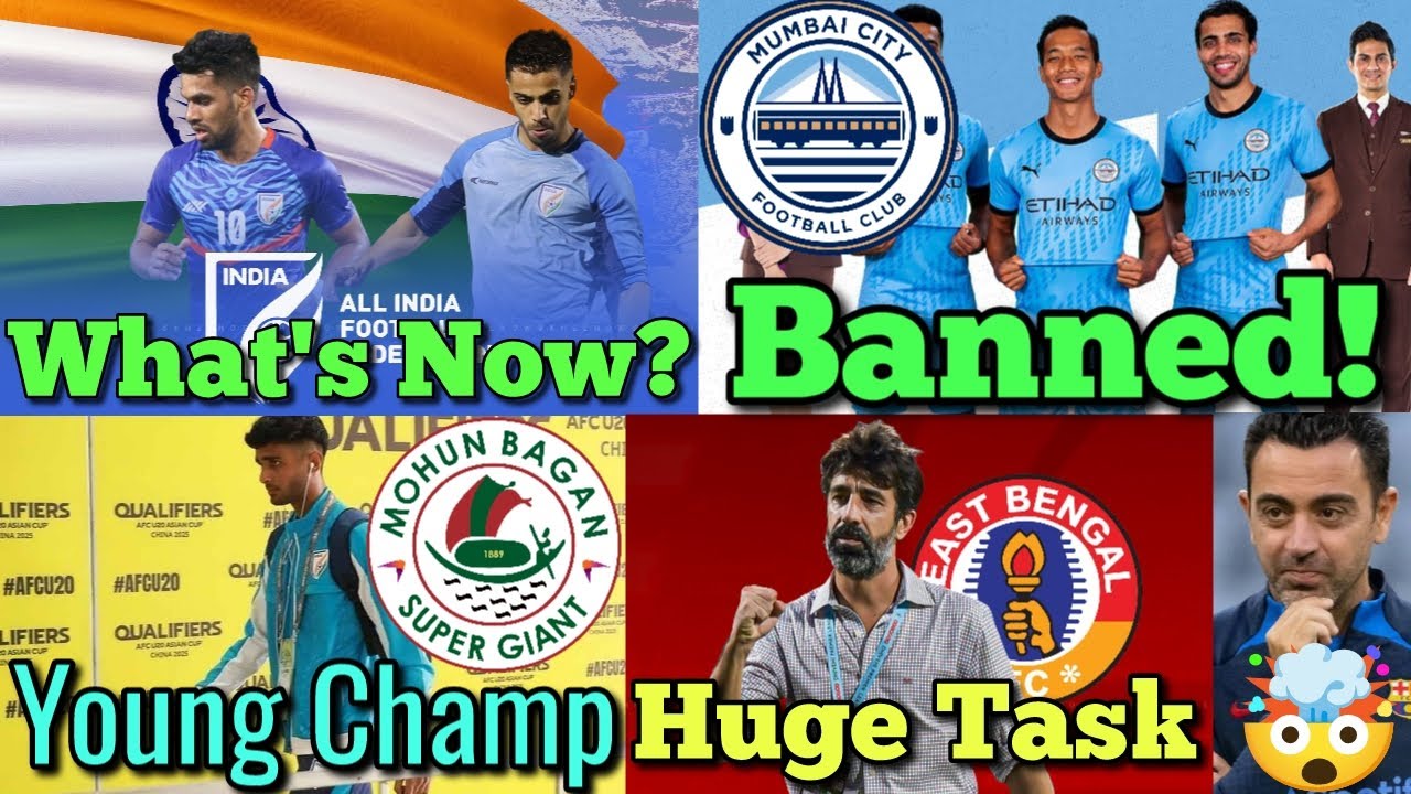 Indian Football In Huge Danger 🤯 | Mumbai City FC Banned 🚫 | Mohun ...