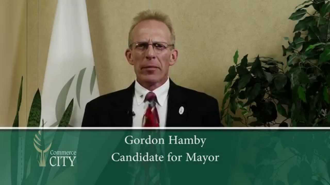 Gordon Hamby 2015 Candidate Information - YouTube