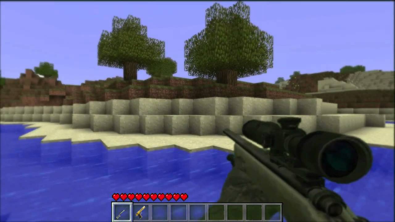 Call of duty minecraft MOD! - YouTube