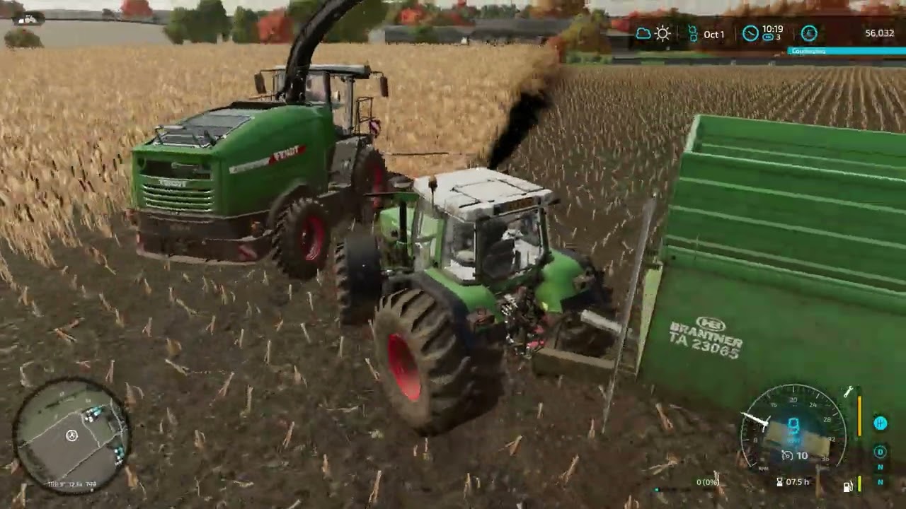 chopping chaff part 2 (calmsden farm) #76 Farming Simulator 22 FS22 ...