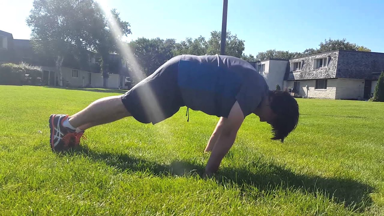 Basic Planche Lean [attempt #1] - YouTube