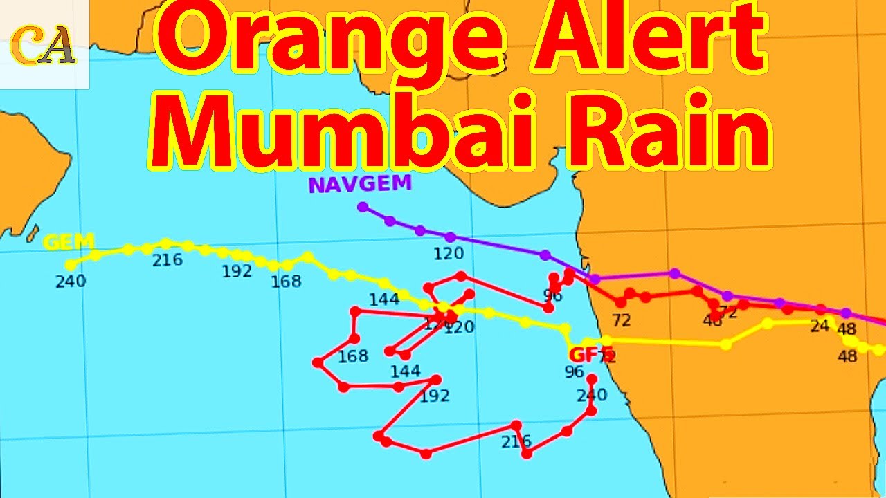 Orange Alert for Mumbai from Oct 15 - 16 , 2020 - YouTube