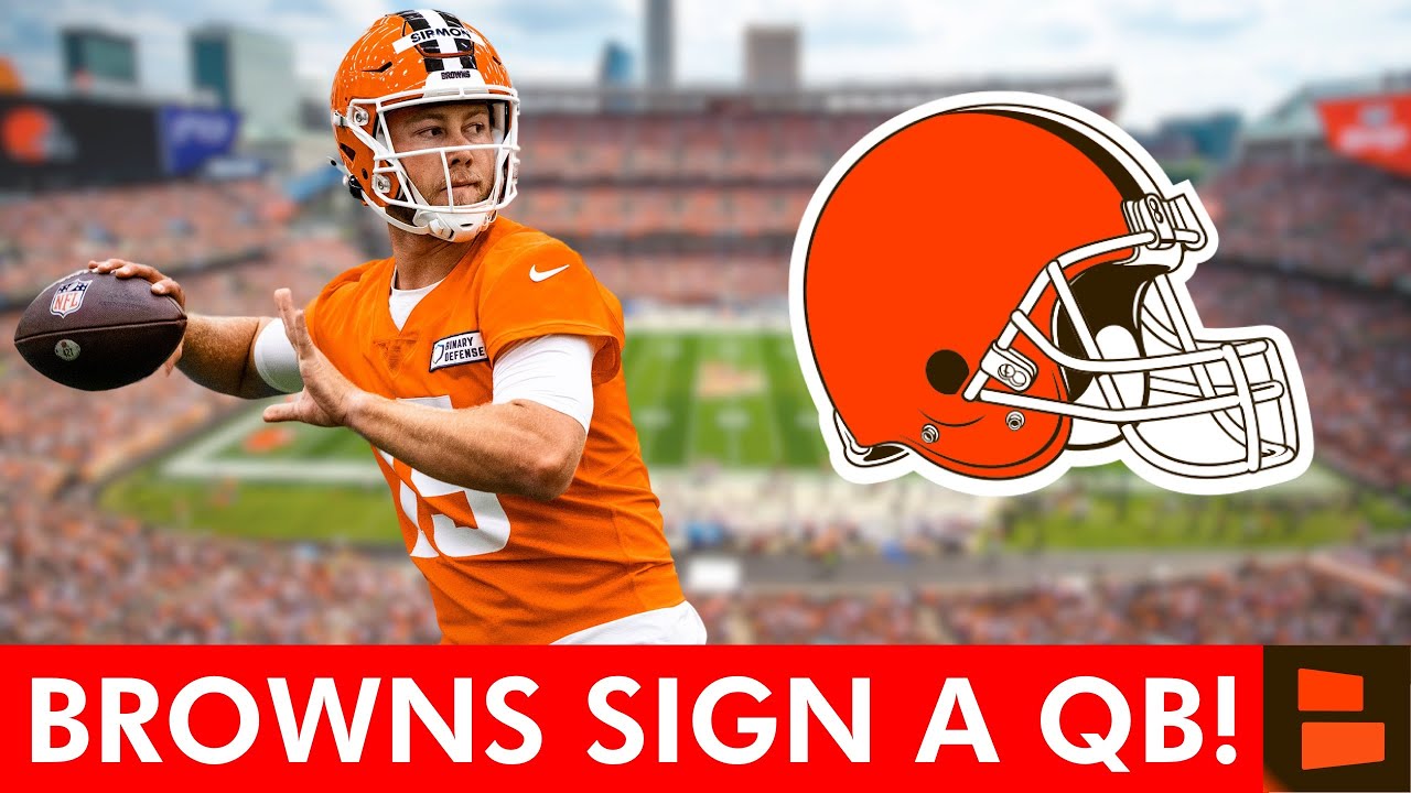 Browns Sign A Quarterback 🚨 A Bad Sign For Deshaun Watson’s Injury ...