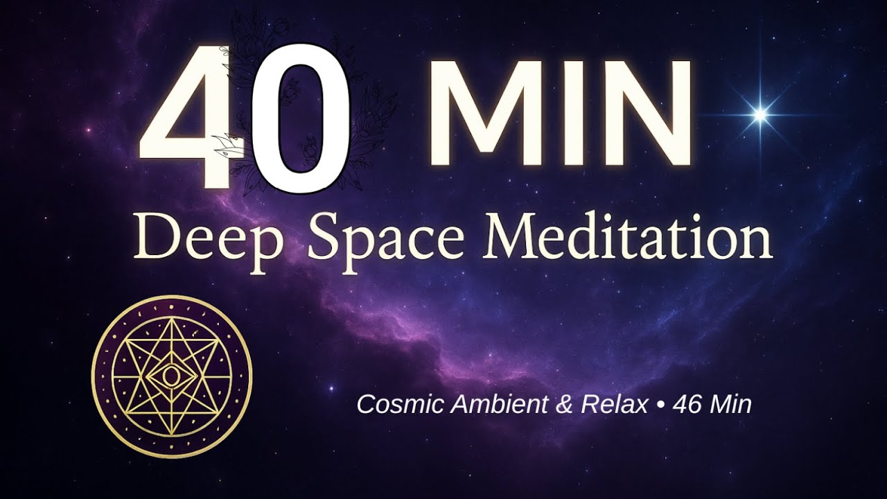 Deep Space Meditation • 40 Minutes of Cosmic Ambient Music (Atmosphere ...
