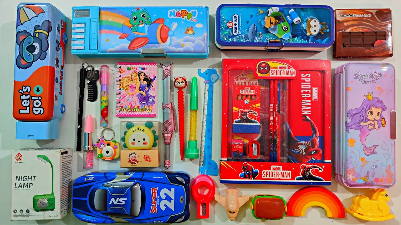 Amazing Stationery Collection - Princess Pencil Box, Chocolate Dairy ...