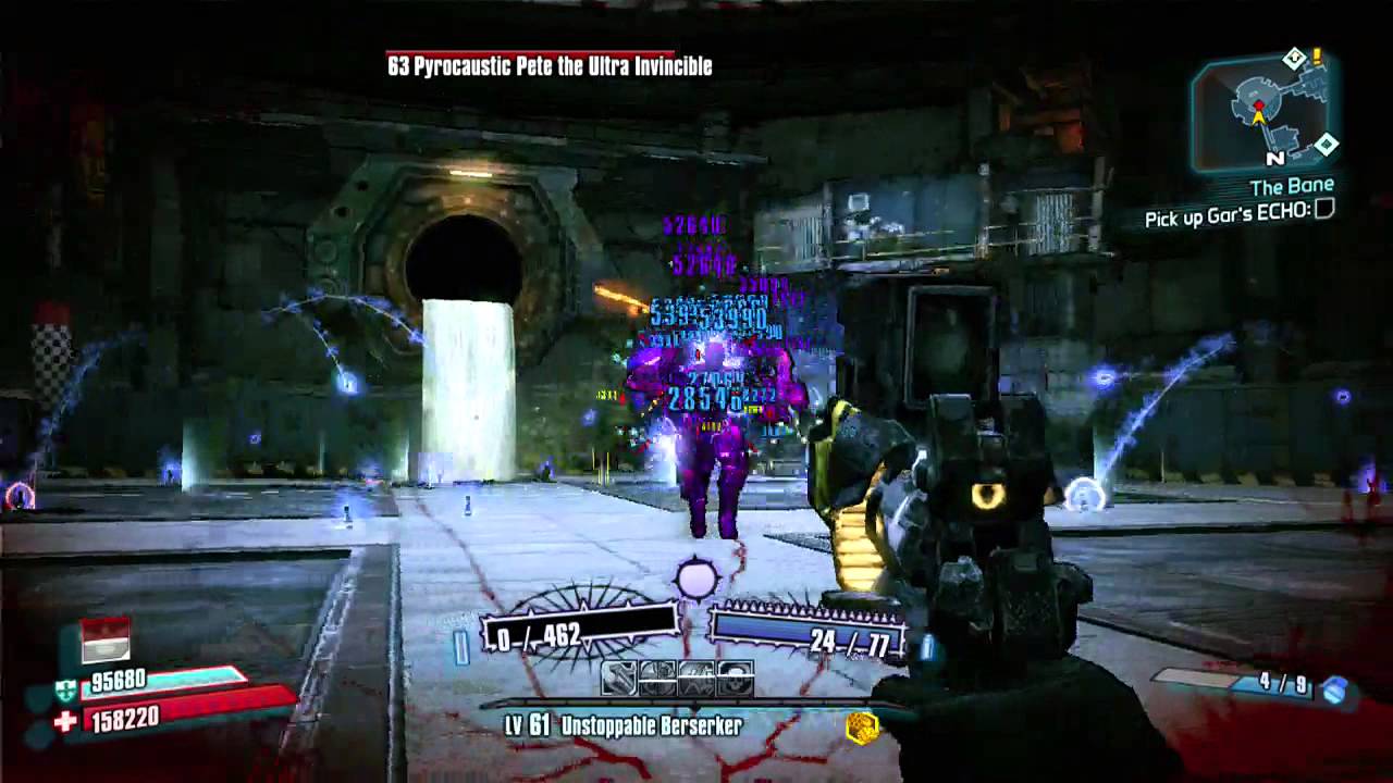Borderlands 2 [X360] UVHM - Solo Kill: Pyro Pete the Ultra Invincible ...