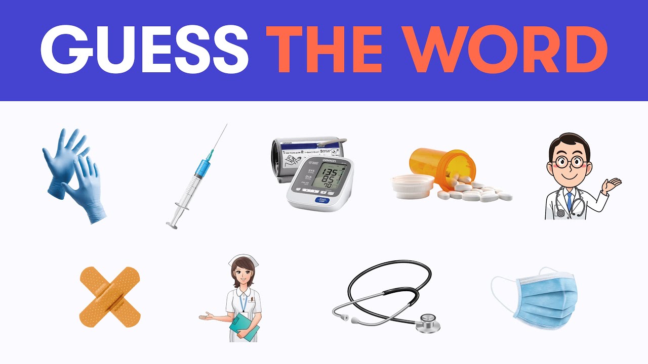 Guess The Word Game | Healthcare Edition🏥⚕️ - YouTube