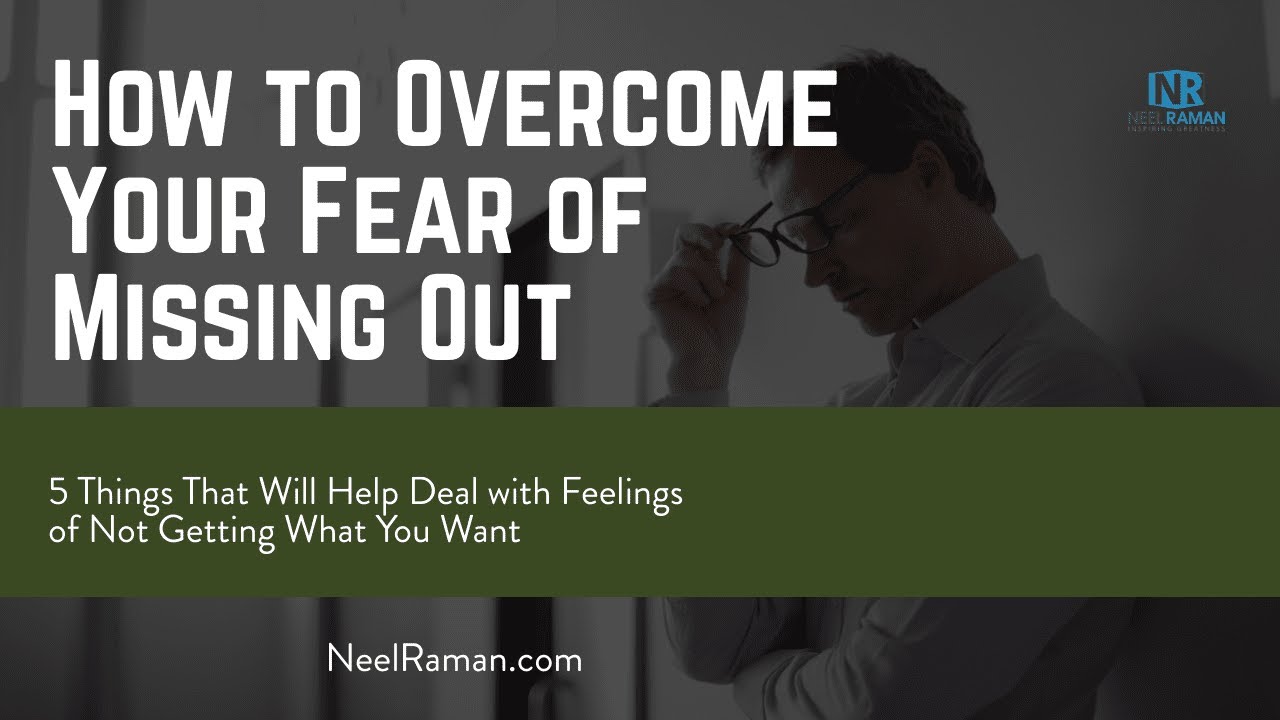 [1-Minute Video] How to Overcome Your Fear of Missing Out - YouTube