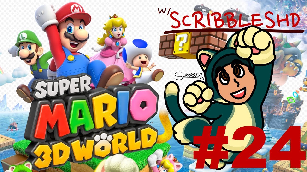 BULLY THE BULLIES - Super Mario 3D World w/ Scribbles HD pt. 24 - YouTube