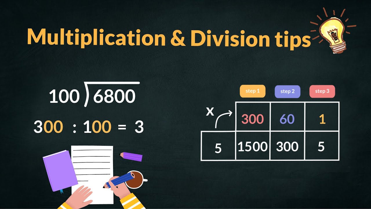 Multiplication and division tips | Basic Math | Unravel - YouTube
