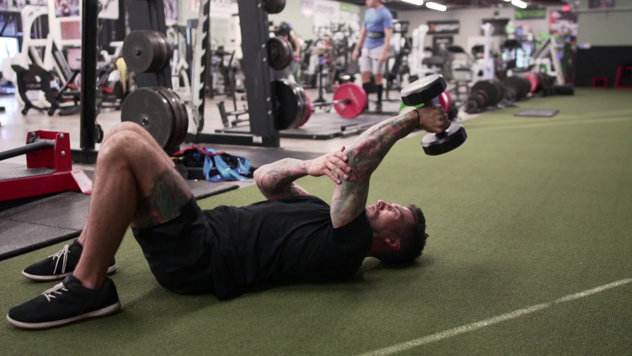 SINGLE ARM SKULL CRUSHER - YouTube