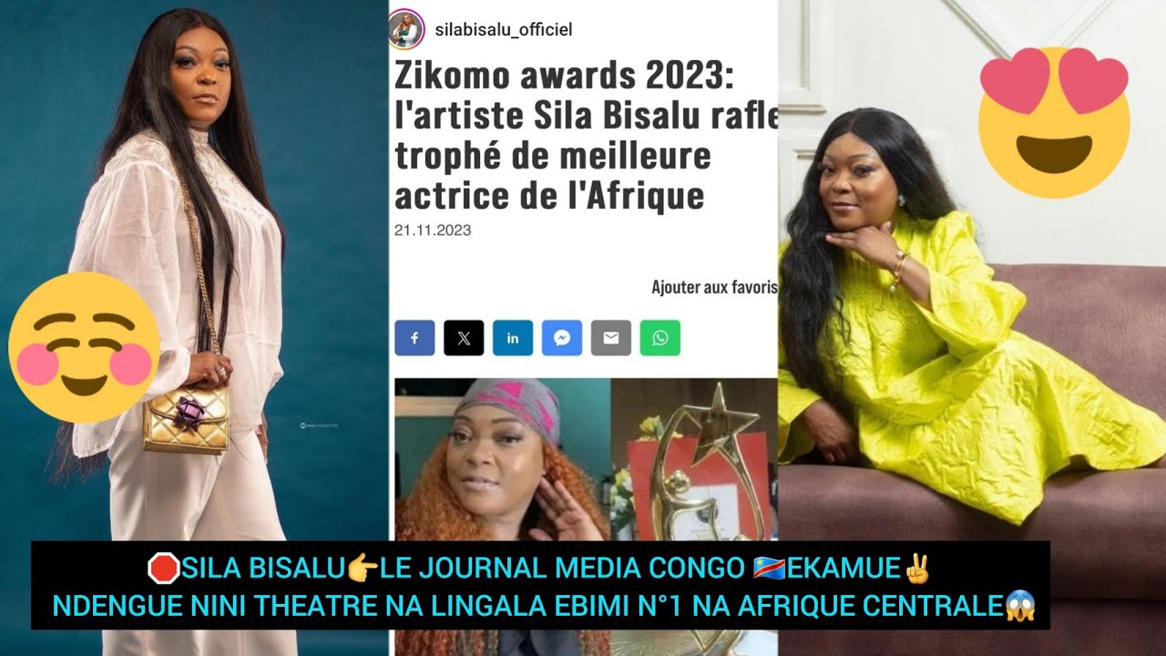 🛑SILA BISALU👉MEDIA CONGO🇨🇩EKAMUE ️NDENGUE NINI THEATRE NA LINGALA EBIMI N°1 NA AFRIQUE CENTRALE😱 ...