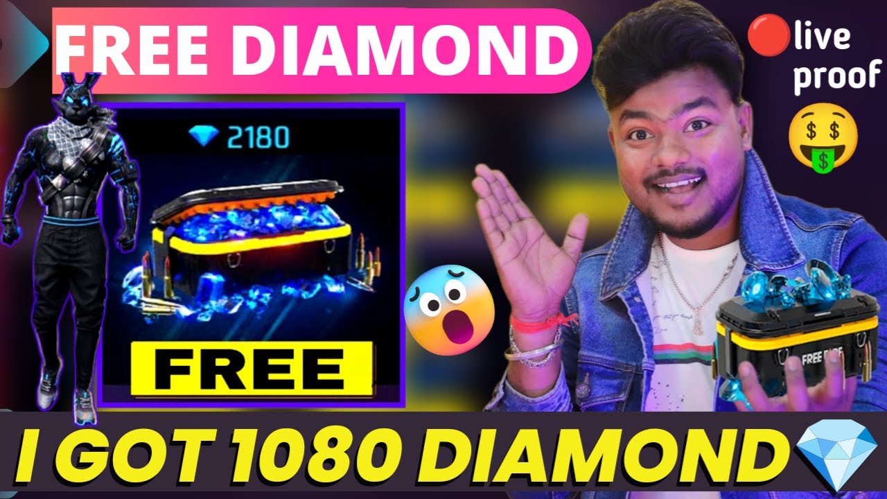 i Got 1080 Diamond In Free Fire | How To Get Free Diamonds In Free Fire ...