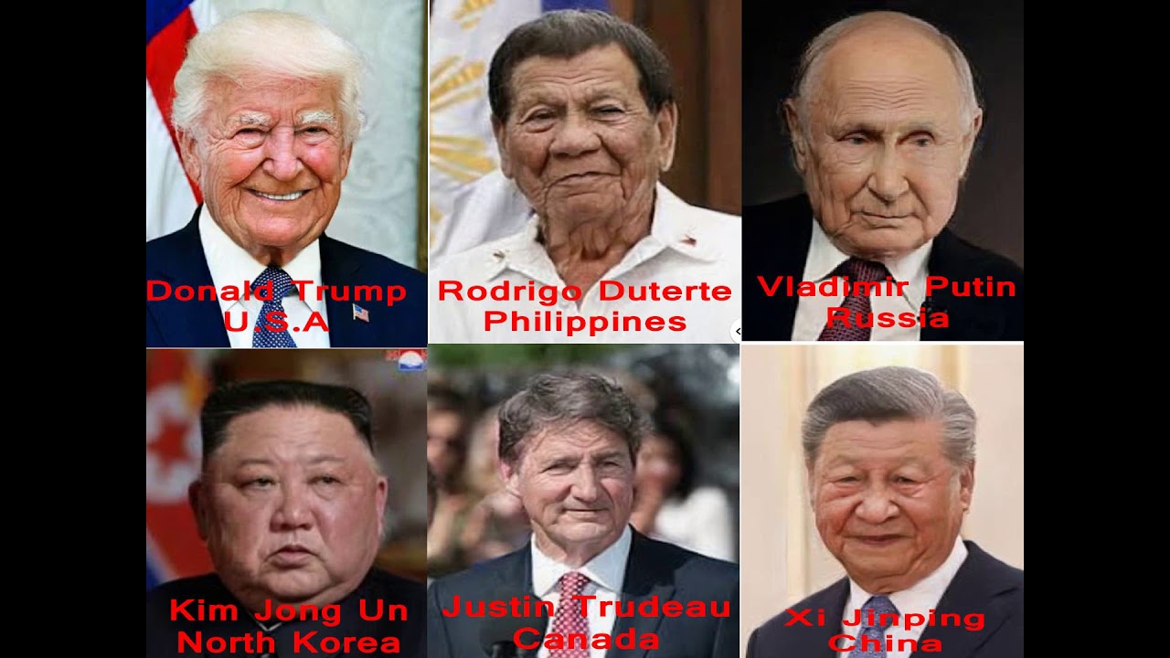 FAMOUS WORLD LEADERS FACIAL TRANSFORMATIONS - YouTube