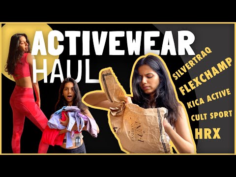 Reviewing Indian ACTIVEWEAR  Brands | Flexchamp, HRX, Kica Active & more.