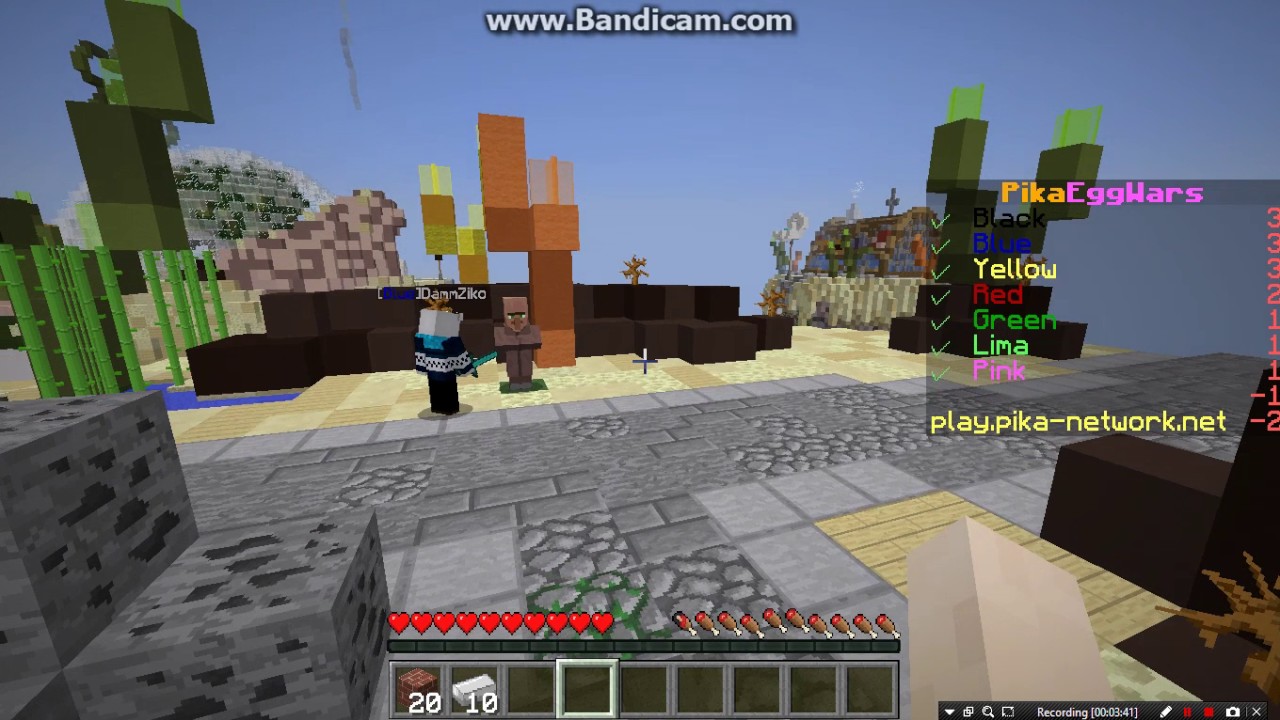 Minecraft Pika-Network-Episode 1|Opeggwars and raid! - YouTube