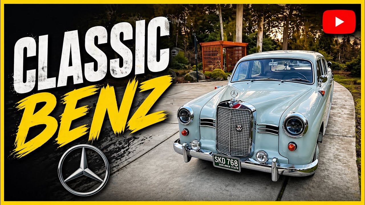 1959 Mercedes Benz 180D - Restored Classic! - YouTube
