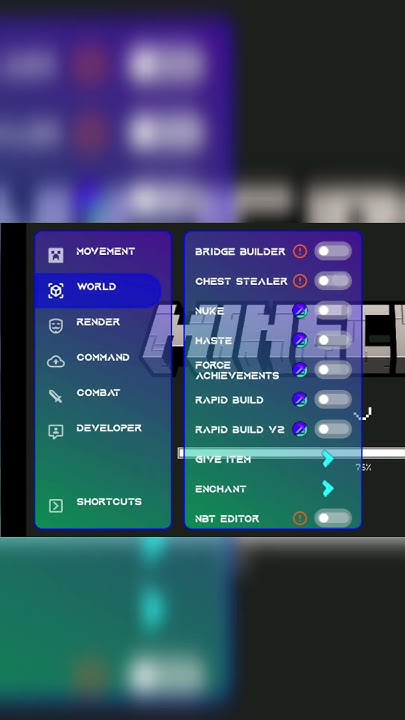 Minecraft new hack mod menu 32/64 bit working #shorts - YouTube