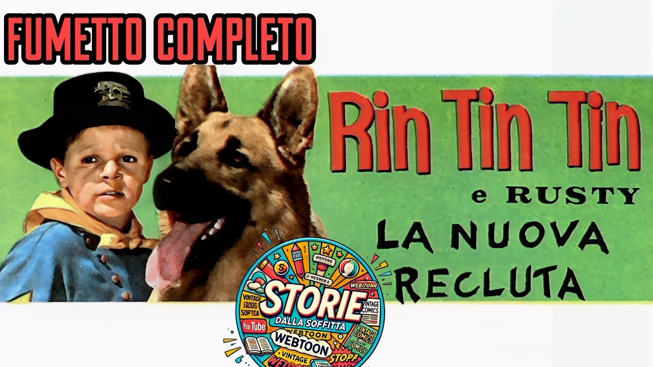 Rin Tin Tin - La nuova recluta (Fumetto Digitale) #webtoon - YouTube
