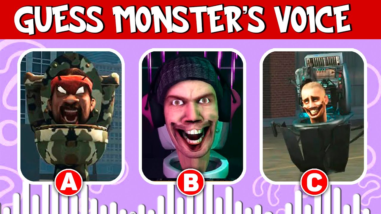 Guess the MONSTER'S VOICE #1 | SKIBIDI TOILET Acordes - Chordify Guess the MONSTER'S VOICE #1 | SKIBIDI TOILET Acordes - Chordify